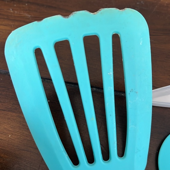 KitchenAid | Kitchen | Lot Of 9 Kitchenaid Kitchen Utensils Aqua Teal ...